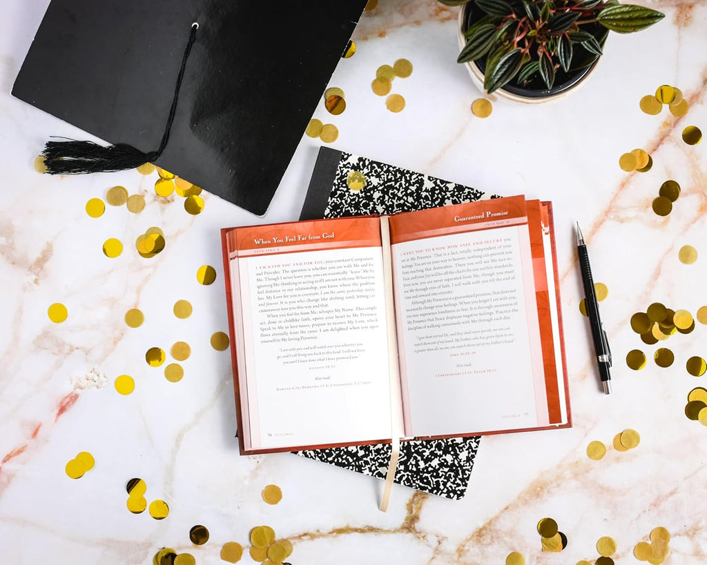 Jesus Calling for Graduates, Hardcover, with Scripture References: 150