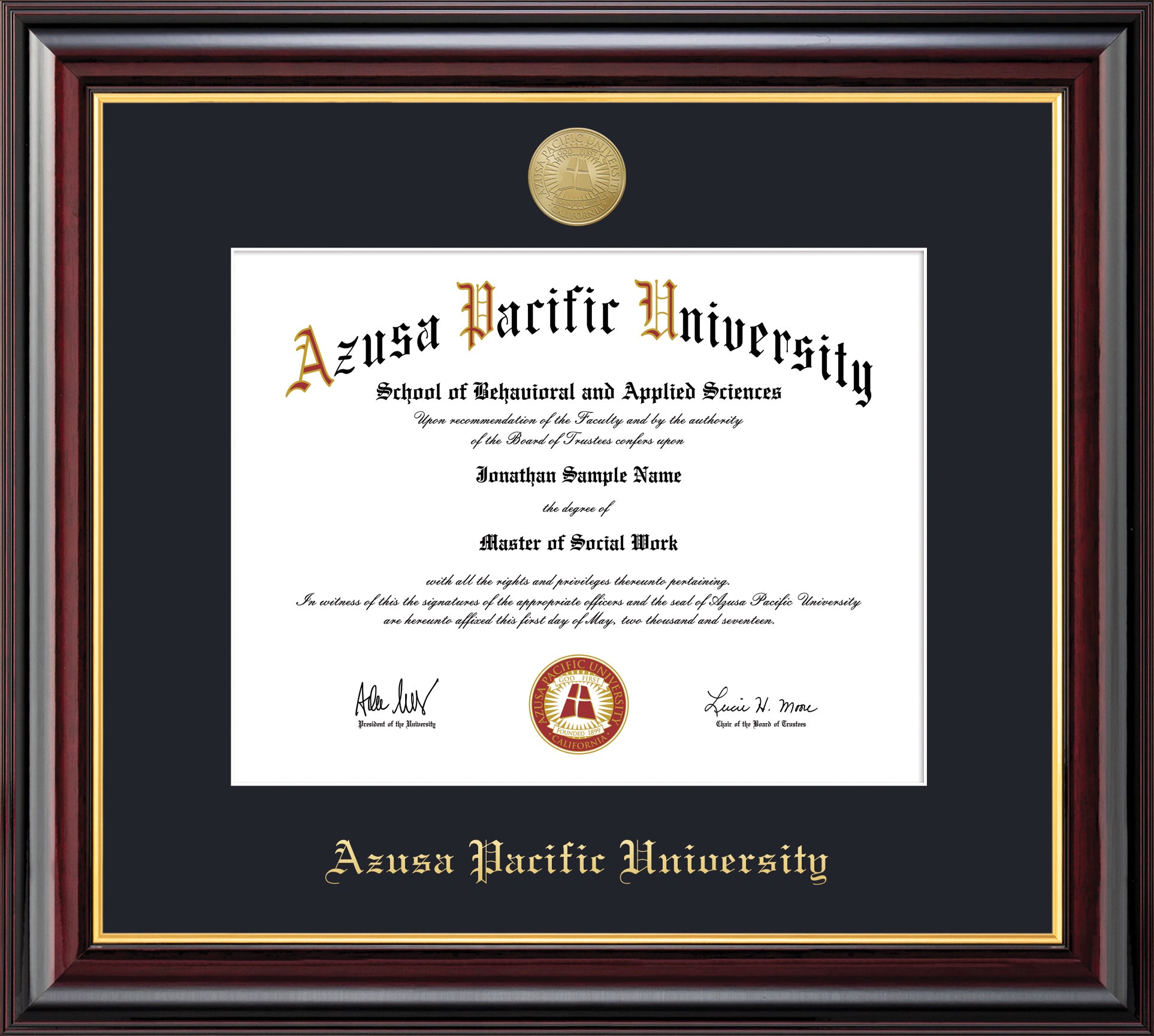 Diploma - Windsor Frame