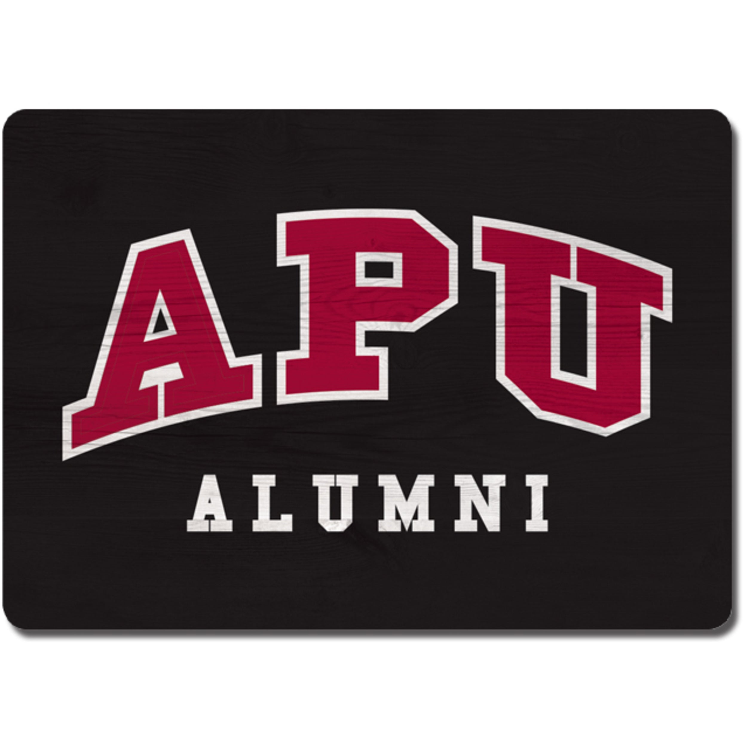 Alumni Wood Magnet APU